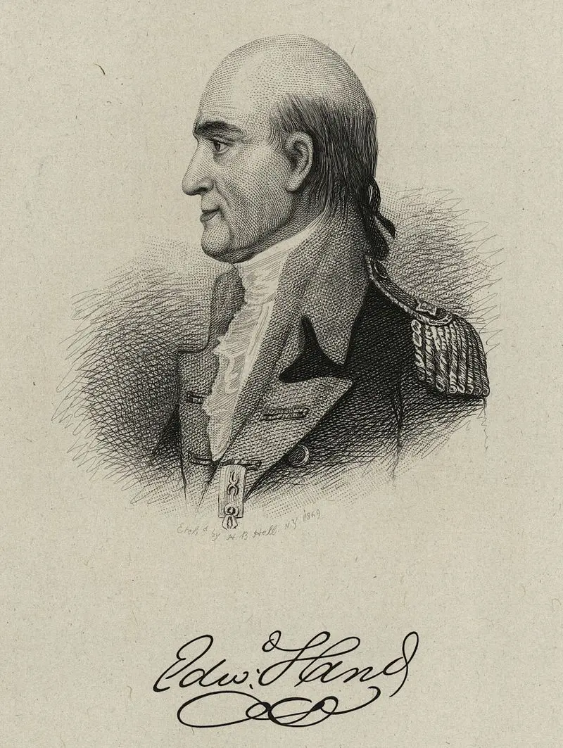 Irish-born Edward Hand is appointed a Brigadier General in the ...